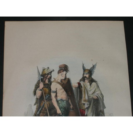 Militaire,Guerriers francs.