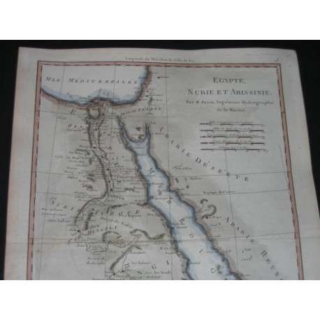 Cartes géographiques,Egypte